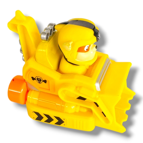 Nickelodeon | Toys | Bn Paw Patrol Rubbles Bulldozer Action Figure Wheels Spin Toy 35 Tall ...